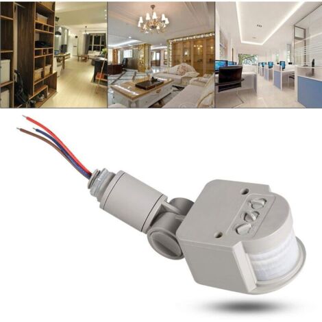 Outdoor LED Switch Detector 90-250V 180 Degree Infrared PIR Motion ...