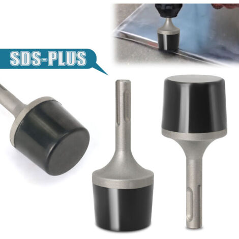 Powered rubber hammer, mallet with SDS PLUS handle. Ideal for radiators ...