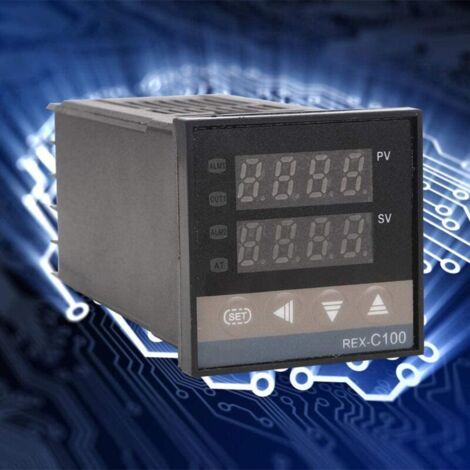 PID Intelligent Temperature Controller, REX-C100 Digital Temperature ...