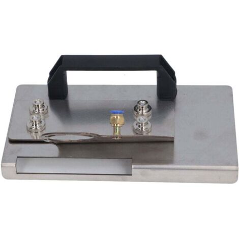 Angle grinder stand, 45-degree tile chamfer cutter, stainless steel support