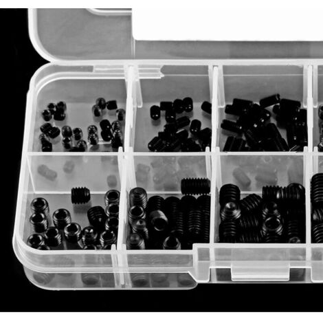 240 Set of Set Screws, Hex Socket Head Cap Screws, DIN916 Socket Head ...