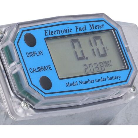 2-inch 2.3V-3.3V LLW-50 Digital Electronic Turbine Flow Meter for Fuel ...