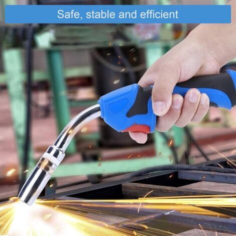 3.8 meter MIG MAG 15AK wire welding torch with SCART connector for semi ...