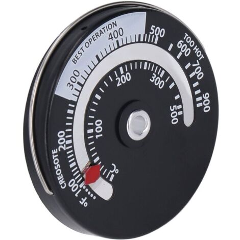 Magnetic Stove Thermometer 0-500℃ Aluminum Alloy Dial High Precision ...
