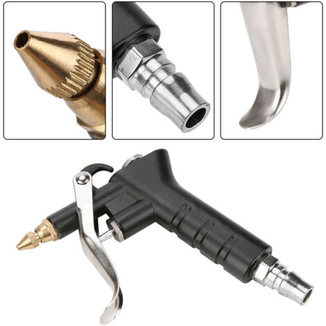 1/4" High Pressure Air Duster Compressor Blow Gun Pneumatic Type ...