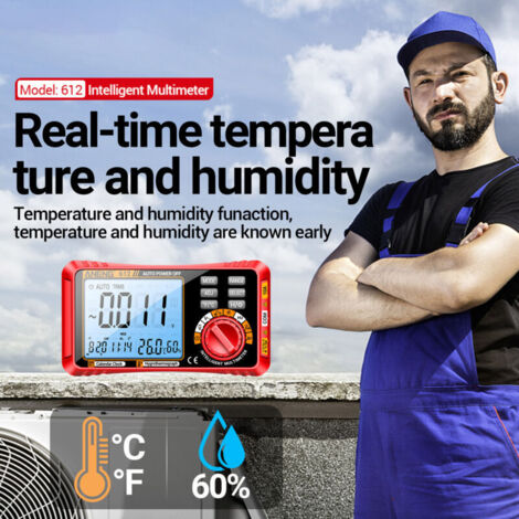 3-in-1 Digital Multimeter, Multifunction Voltmeter with 4000 Counts, 4 ...