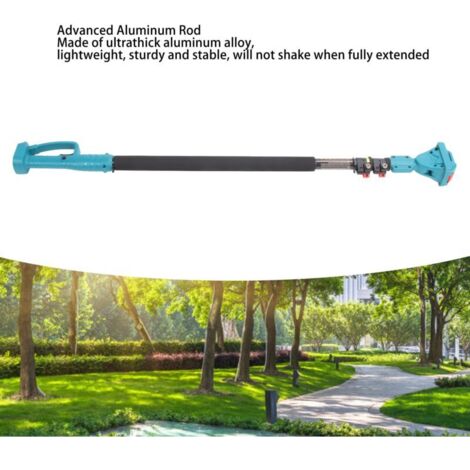 Cordless Pruning Extension Pole, Extendable Pole, Adjustable Head Angle ...