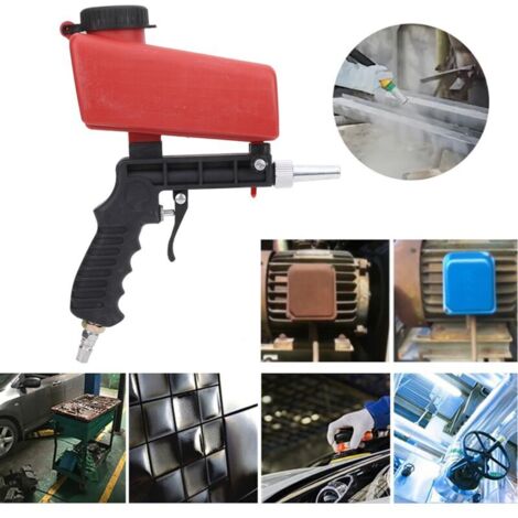 Sandblaster, Sandblasting Gun Kit, 90PSI Air Sand Blaster Handheld Gun ...