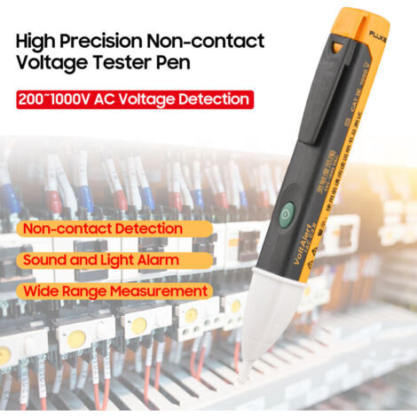 Mini Portable Electrical Test Pen, Non-Contact Voltage Tester, High ...
