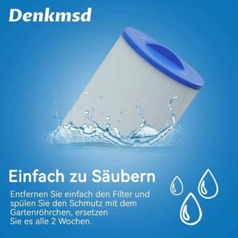 Set of 2 spa filters, for Unicel 6CH-940 PWW50P3 for Waterway Front ...