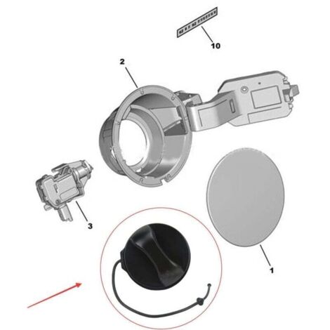 Fuel tank cap 1609818980 gas cap car accessories replacement for ...