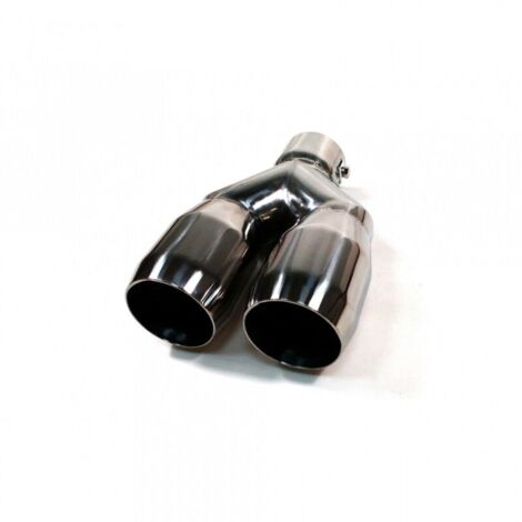 2.6" Round Chrome Car Exhaust Pipe Trim/Muffler Tip
