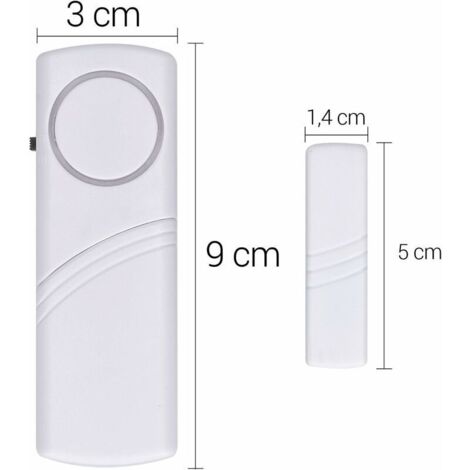 Door and Window Alarm - 4x Wireless Intrusion Alarm Pack - Home ...