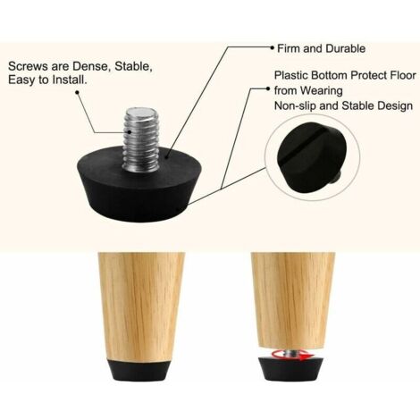16pcs Adjustable Furniture Feet Leveling Pad Base Leg Table Chair ...