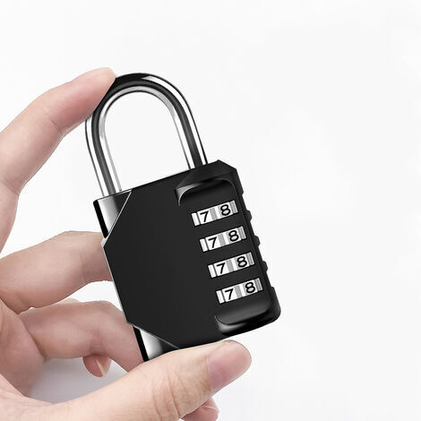 4-Digit Combination Padlock, Waterproof Combination Lock, Weatherproof ...