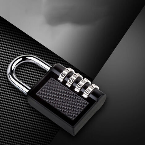 [2 Pieces] 4-Digit Combination Padlock, Waterproof Combination Lock ...