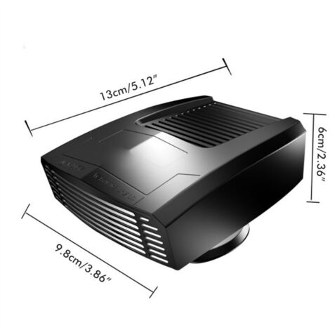 Portable Car Air Heater, 2 Adjustable Speeds, Defrosting and Defogging ...