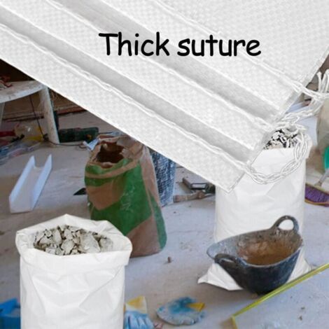 Rubble bags, garden waste bags, construction site bags (15 pieces ...