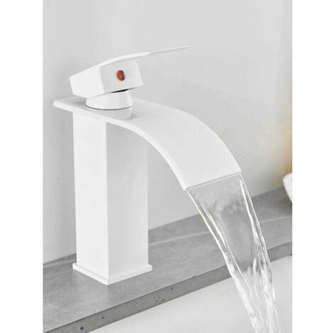 Modern faucet for bathroom and kitchen, waterfall effect, elegant ...