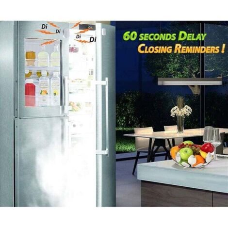 Home alarm, refrigerator and freezer alarm, door alert, recorders past ...