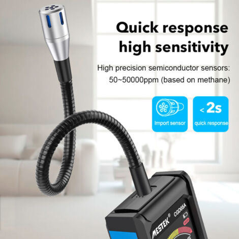 Portable detector of combustible gas fumes, comprobador of natural gas ...