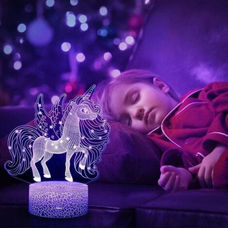 Unicorn night lights for children and babies, unicorn toys, unicorn ...