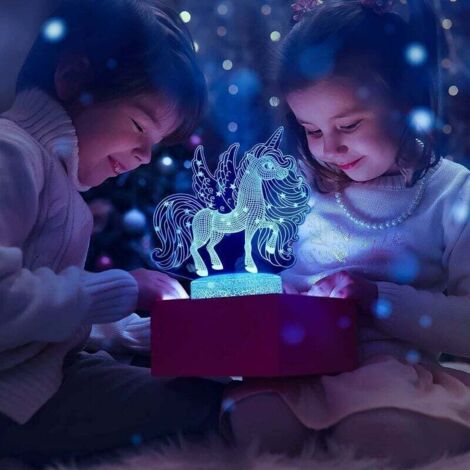 Unicorn night lights for children and babies, unicorn toys, unicorn ...