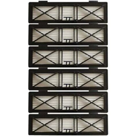 Pack of 6 HEPA filters for Neato Botvac D7 D3 D4 D5 D6 D70 D75 D80 D85 ...