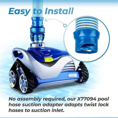Piscina suction hose adapter for Zodiac MX6 MX8 Swimming pool suction ...