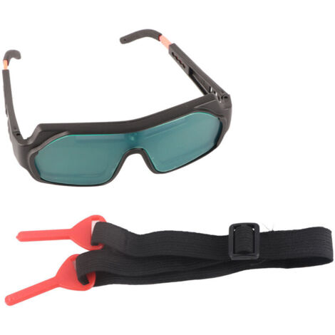 Professional welding glasses with automatic darkness, anti-reflective ...