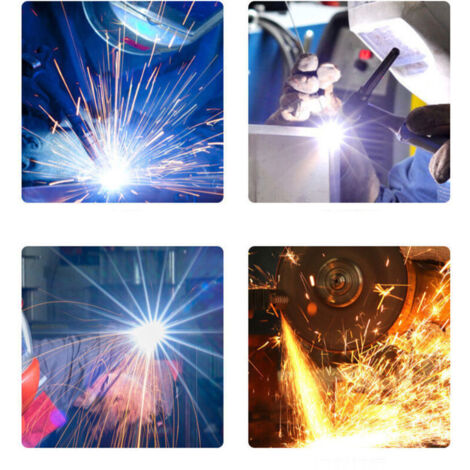 Professional welding glasses with automatic darkness, anti-reflective ...