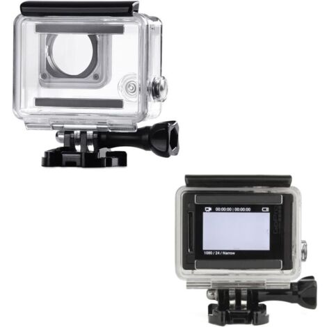Standard waterproof case for GoPro Hero 4, Hero 3+ and Hero 3 Black ...