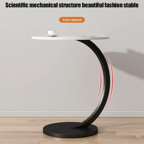 Red auxiliary table for sofa, auxiliary table for living room and ...