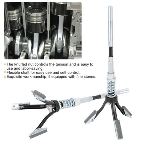 Piston cylinder pull, 3-bit pull, 19-64 mm, flexible tip, piston motor
