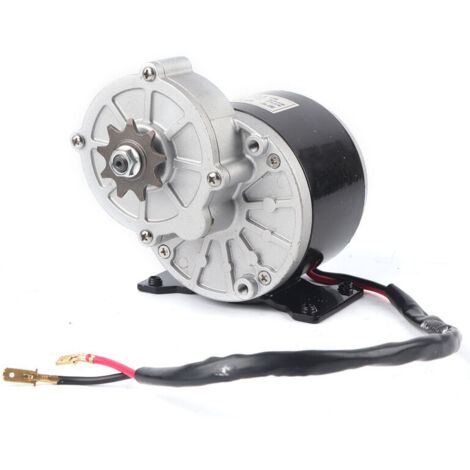 Electric speed reduction motor of 12 V and 250 W with box of CC switches with 9 cells for ...