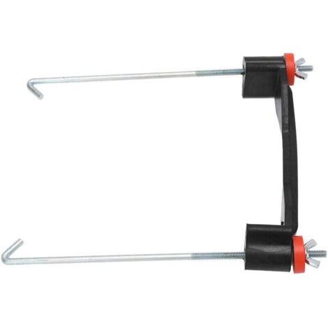 Battery mounting bracket, universal transverse bar with J-shaped ...