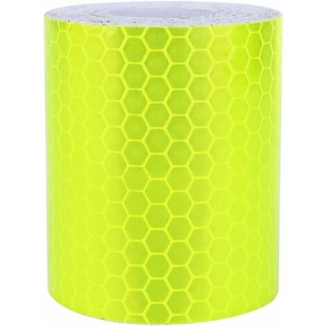 3m Fluorescent Yellow Green Reflective Tape, Reflective Hazard Strip ...
