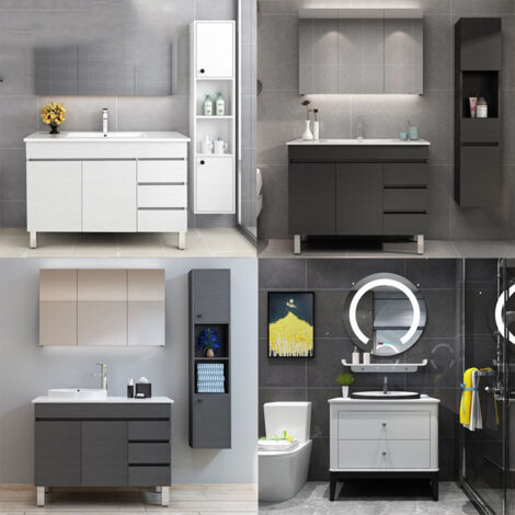 Furniture legs, set of 4. Design: Matte black. Height: 60mm, adjustable ...