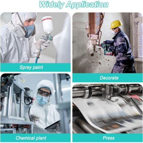 Pack of 60 3M cotton filters, full face mask filter, 5n11 CN insert ...