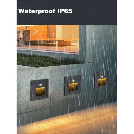 3W LED IP65 Waterproof Grade Outdoor/Indoor Concealed Motion Sensor LED ...