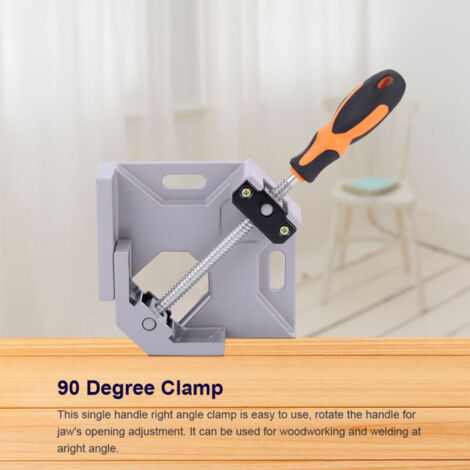 Right angle clamp, 90-degree angle clamp made of aluminum alloy with ...