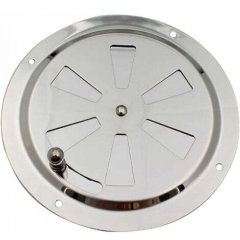 125mm Circular ventilation grille, adjustable stainless steel air inlet ...