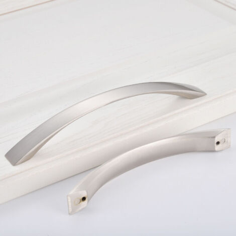 Set of 2 aluminum alloy kitchen cabinet handles, door handle, kitchen ...