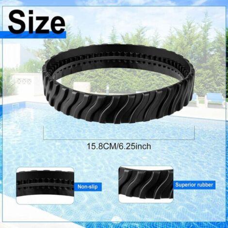 2PCS adaptable tracks for Zodiac MX6 MX8, tires for Baracuda R0526100 ...