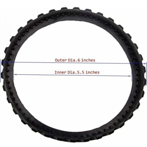 2PCS adaptable tracks for Zodiac MX6 MX8, tires for Baracuda R0526100 ...