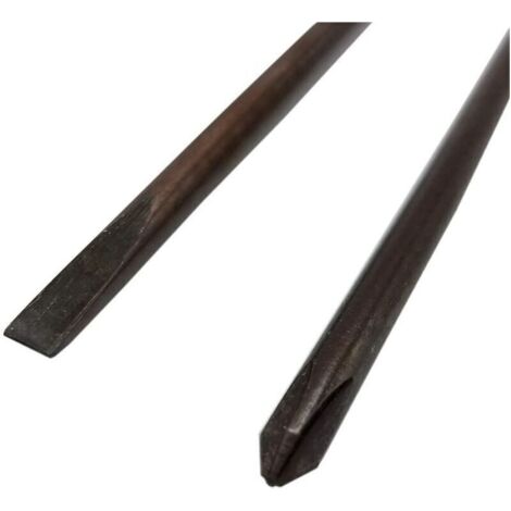Extra long 300mm Phillips screwdriver and flat blade screwdriver ...
