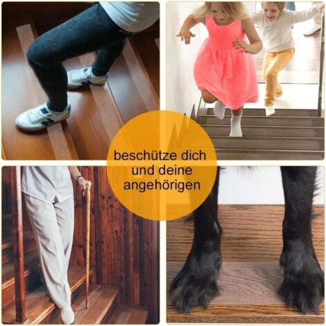 Other stair accessories: Anti-slip stair tape, transparent, 10 x 5 cm ...