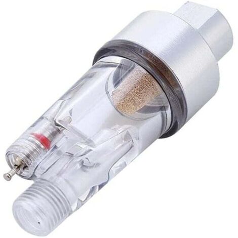 Airbrush Water Trap, Mini Inline Air Filter 1/8in Hose Connector ...