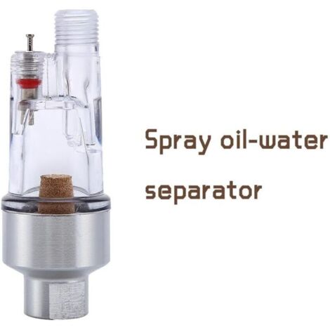 Airbrush Water Trap, Mini Inline Air Filter 1/8in Hose Connector ...