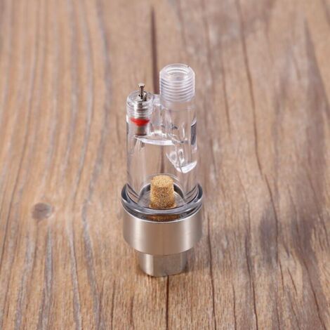 Airbrush Water Trap, Mini Inline Air Filter 1/8in Hose Connector ...